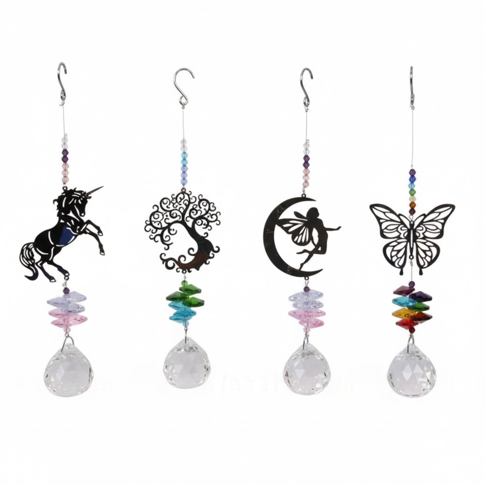 Laser Cut Crystal Suncatchers – This And That